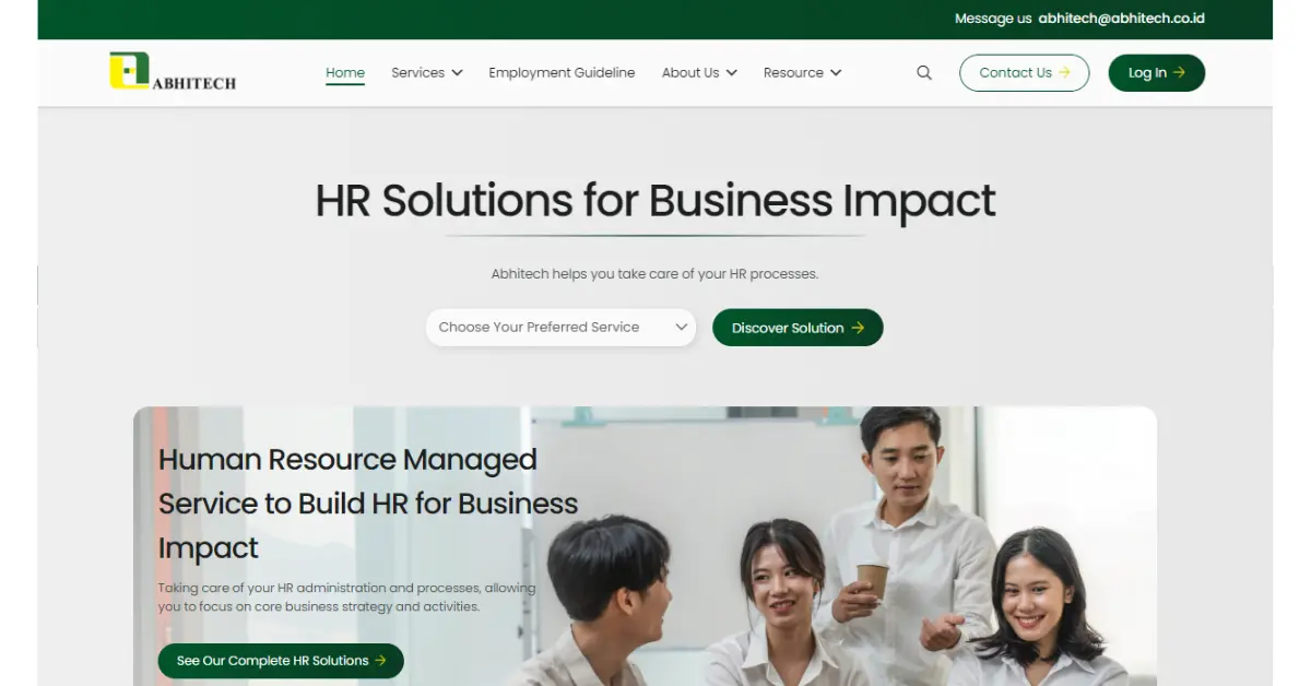 Top 10 Headhunter Unggulan Indonesia 2024 - Abhitech